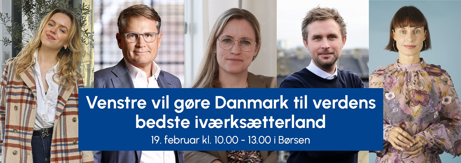 Invitation: Danmark skal være verdens bedste land at være iværksætter i